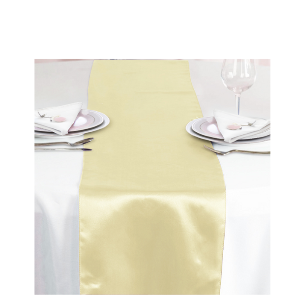 Ivory Table Runner – myfurniturehire