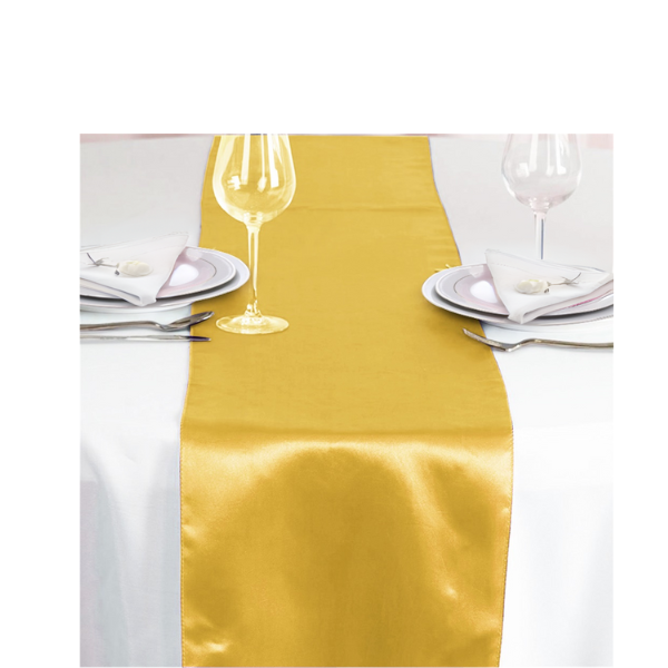 Gold Table Runner – myfurniturehire